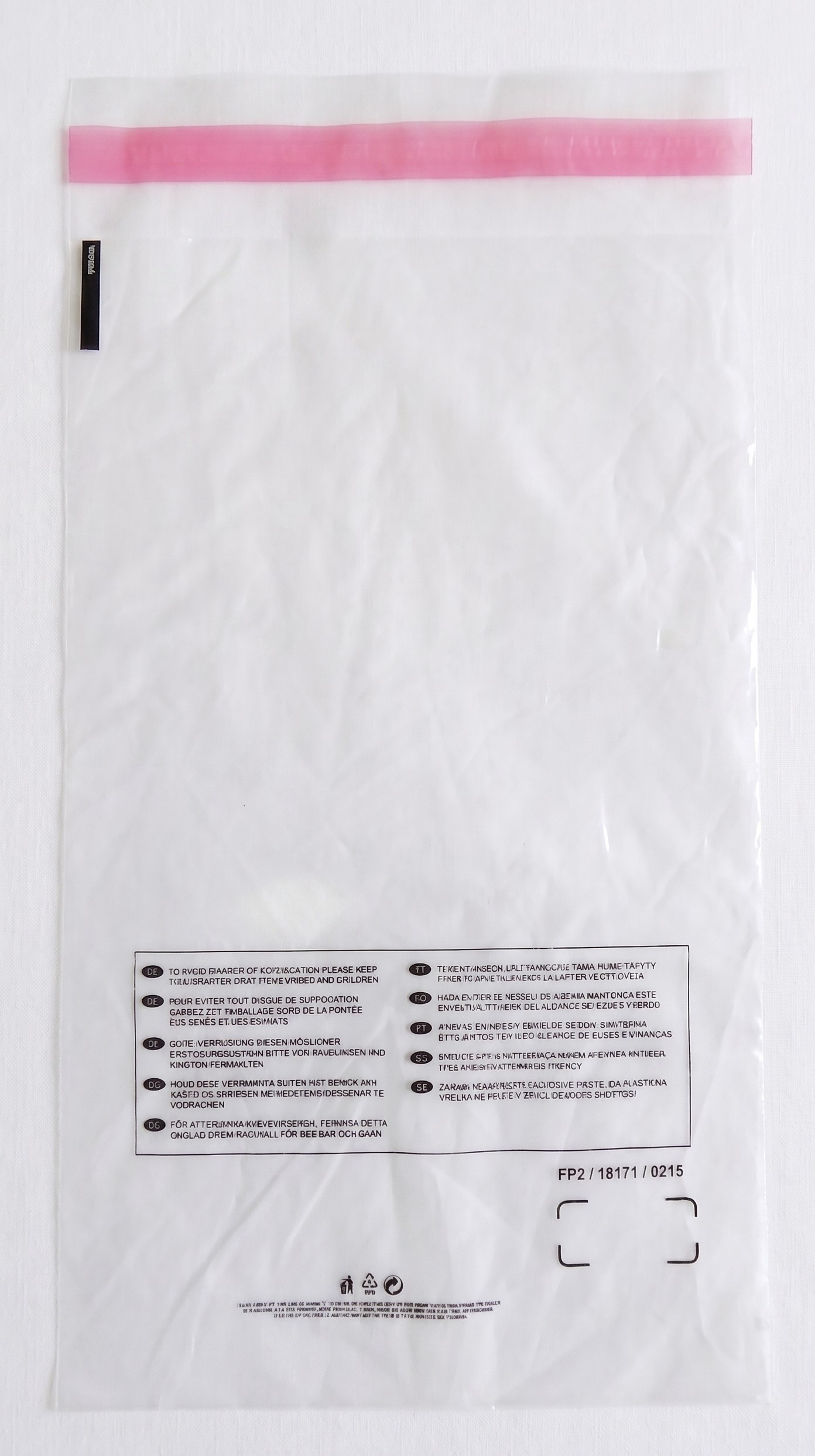 Printed polythene bags product range - Polybags Direct